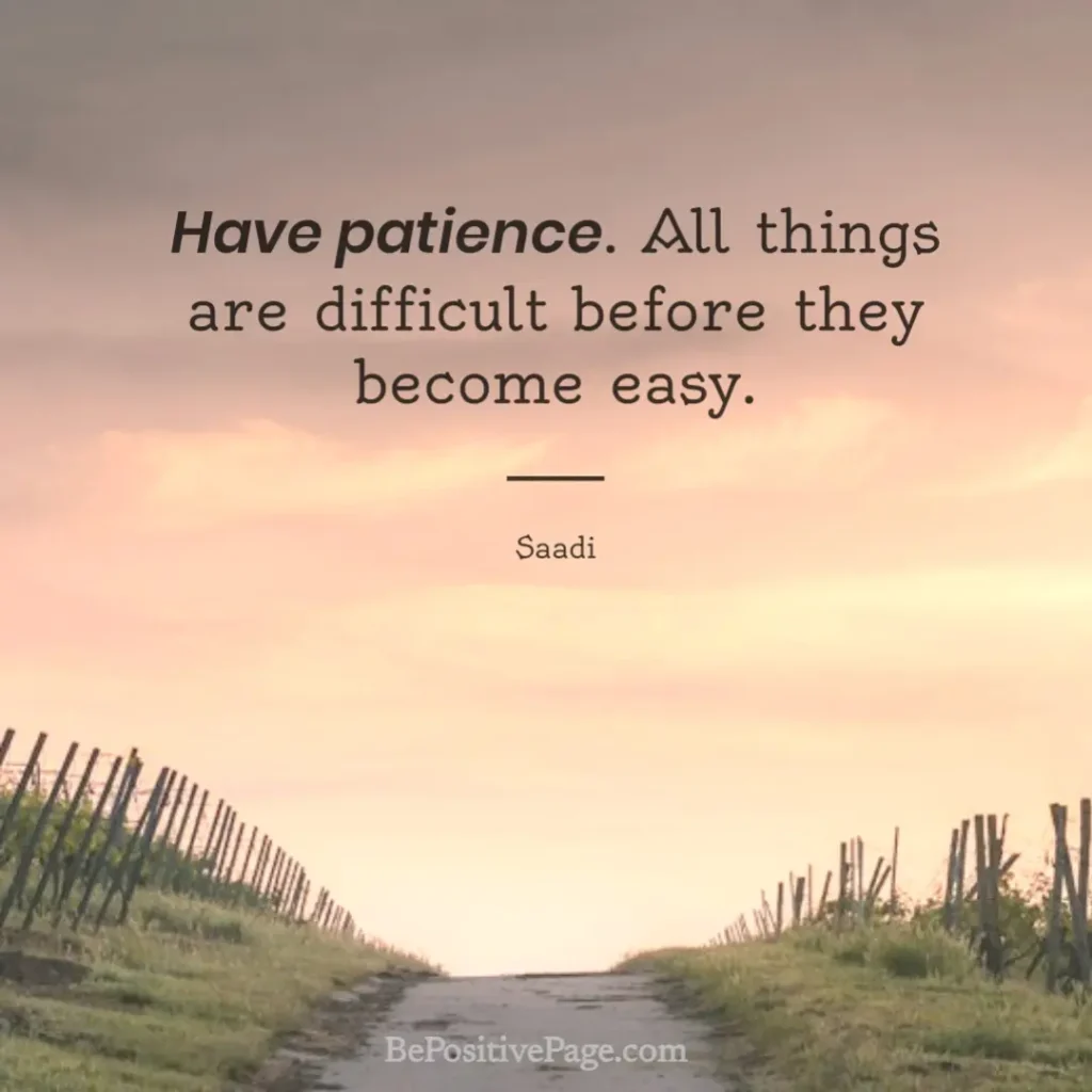100 Best Patience Quotes That Will Empower You