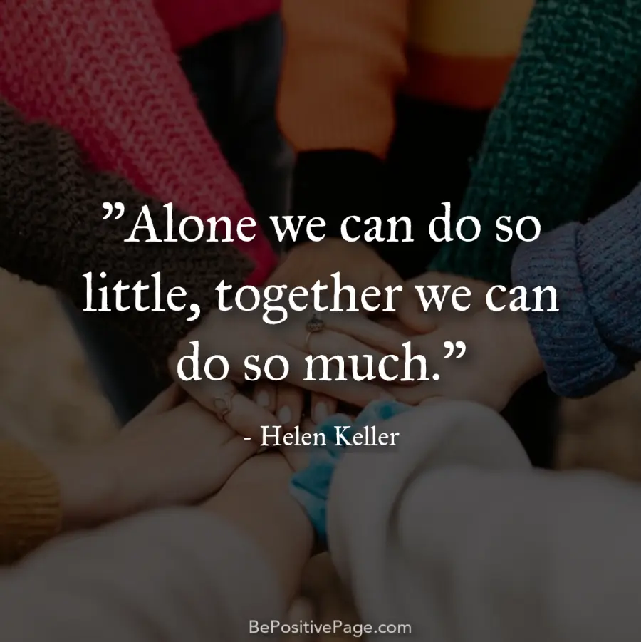 60 Uplifting Teamwork Quotes On The Power Of Collaboration